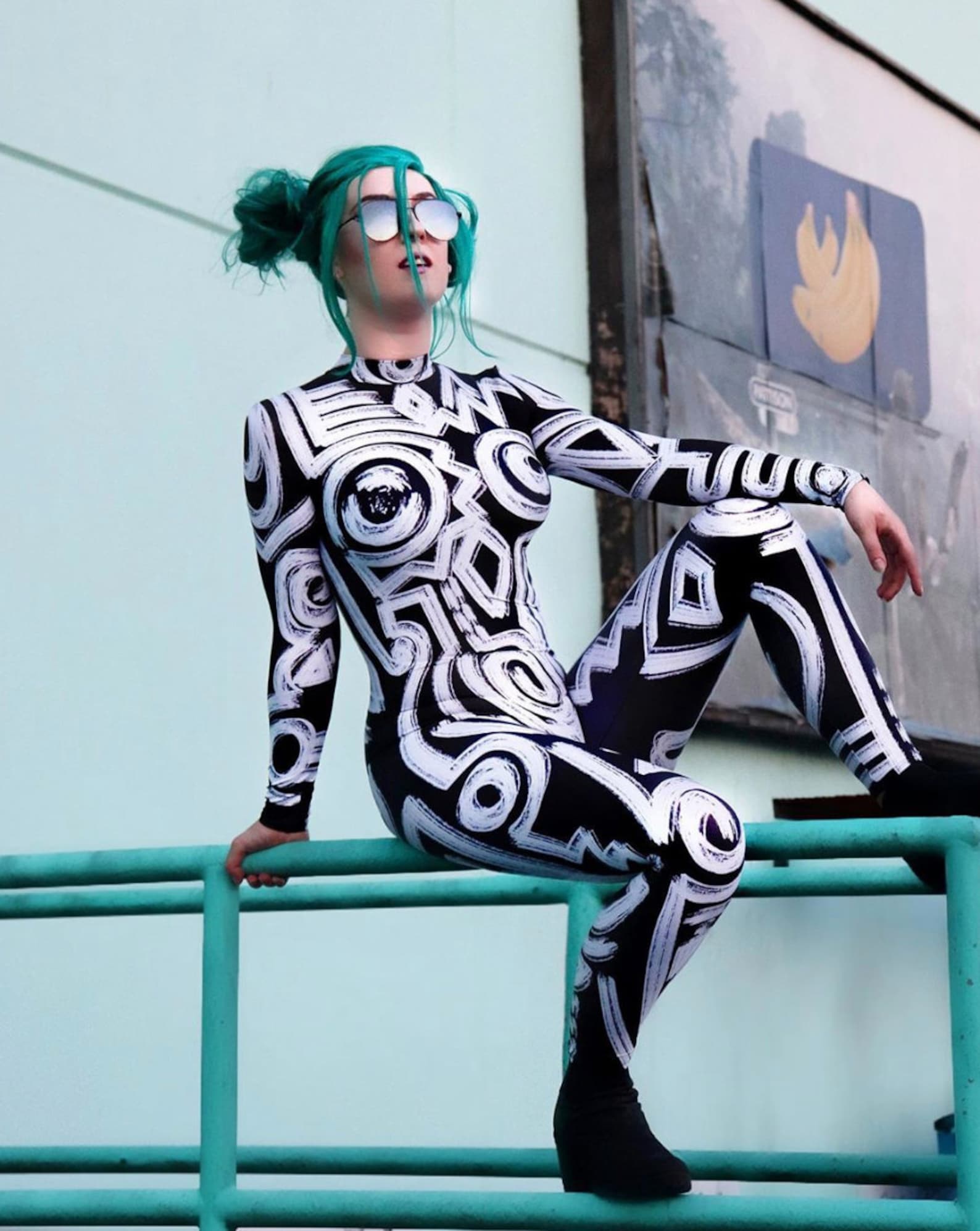 Rave Bodysuit Festival Bodysuit Rave Outfit Rave Clothing | Etsy