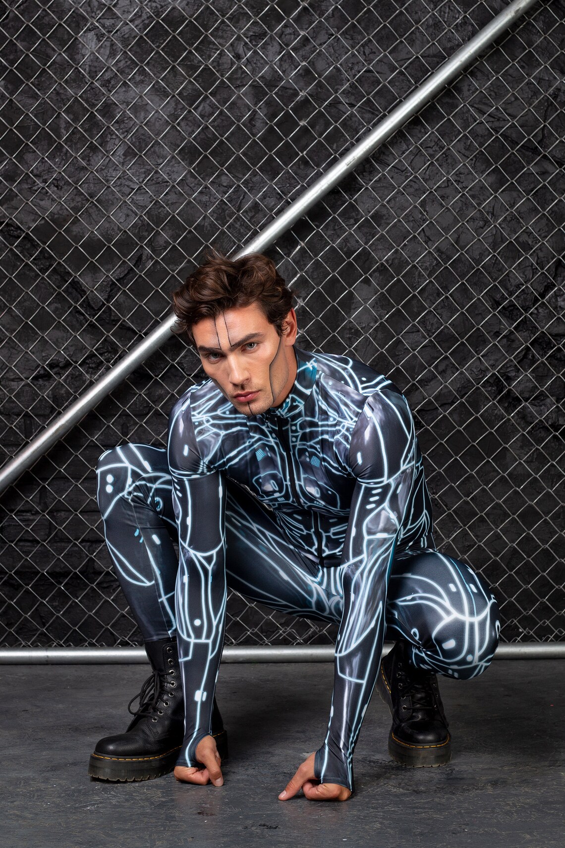 Robot Costume Cyber Costume Men Halloween Costumes for Men - Etsy