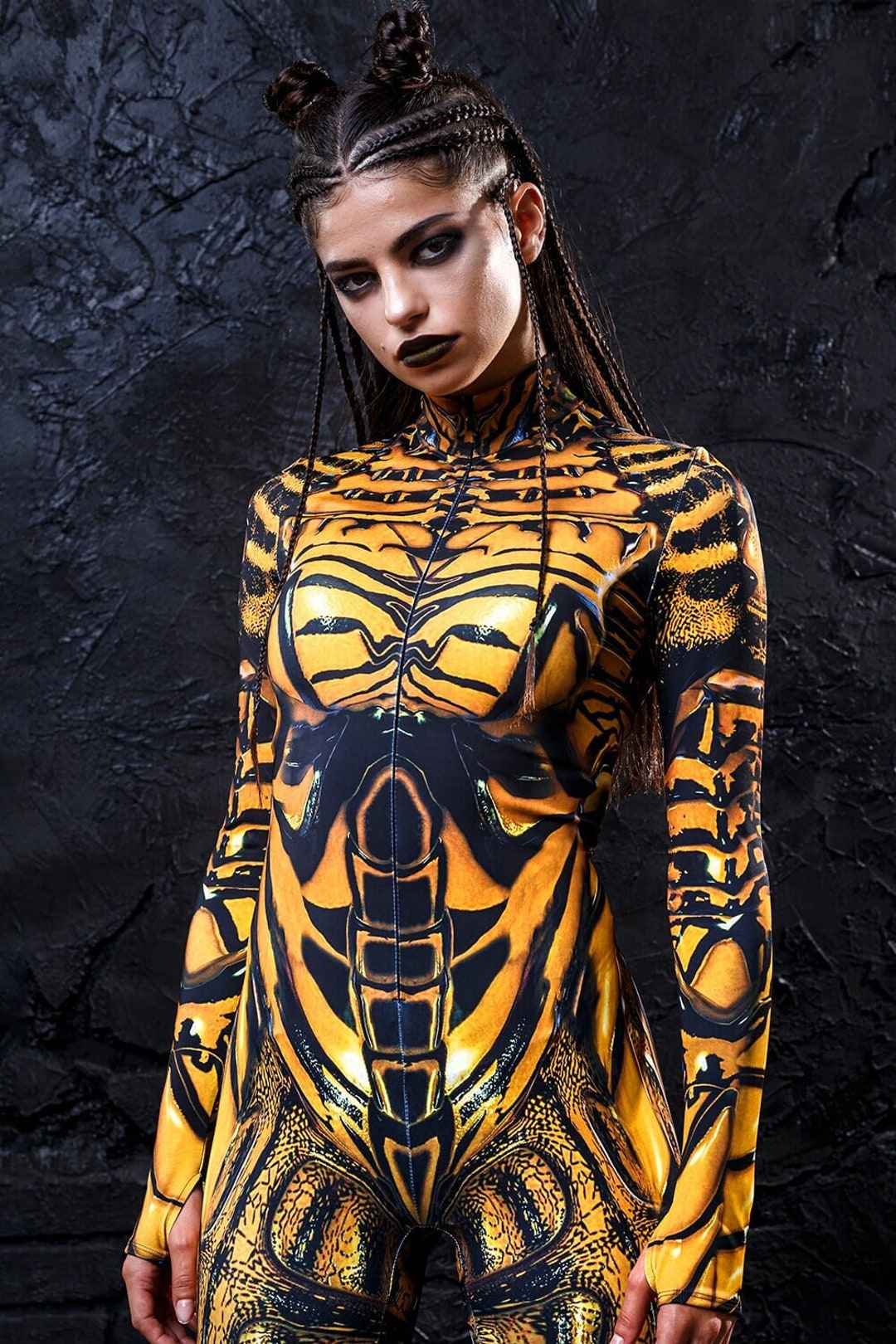 Sexy Rave Bodysuit, Insect Costume, Alien Costumes Women, Rave Outfit ...