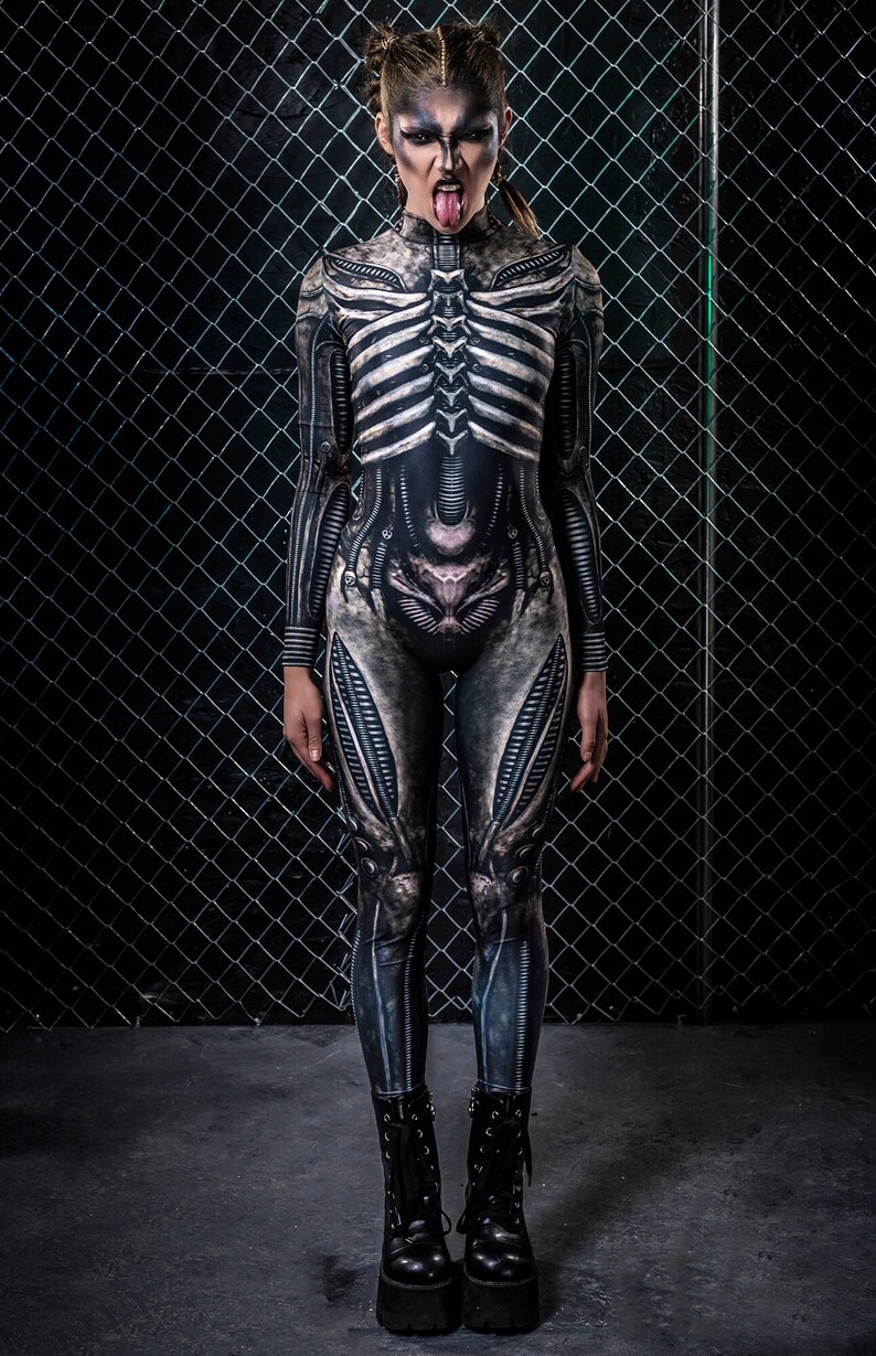 Halloween Costume Womens Adult Halloween Costume Alien - Etsy