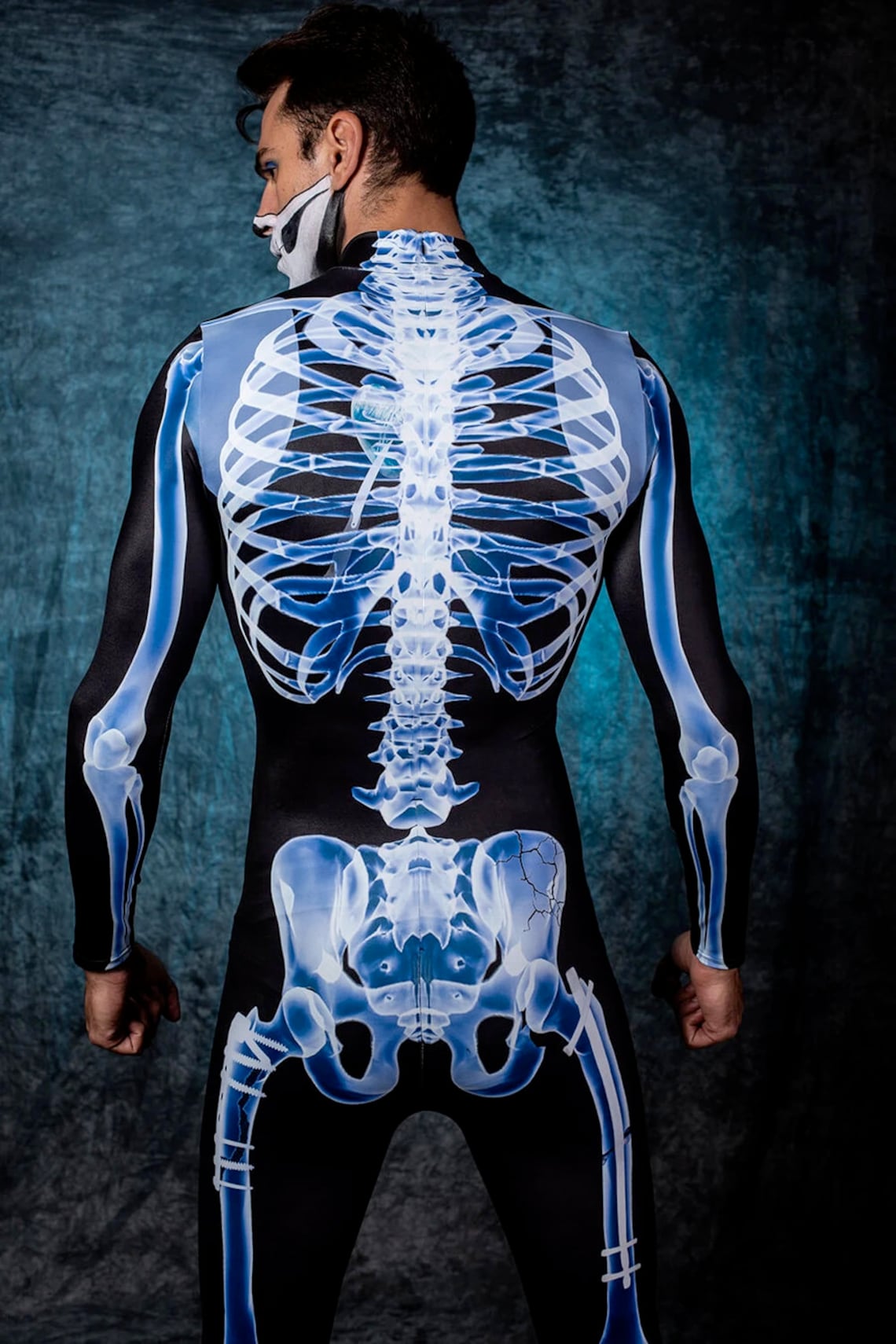 Skeleton Costume Men Halloween Costumes Mens Halloween - Etsy