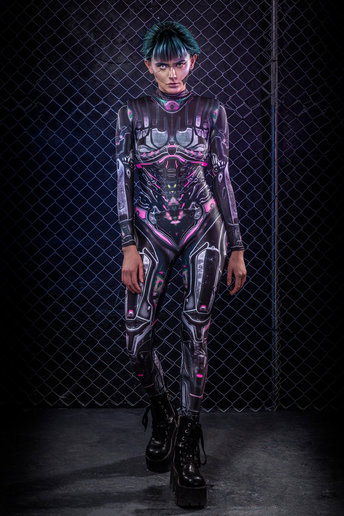 Halloween Costume Womens Cosplay Robot Costume Adult | Etsy UK