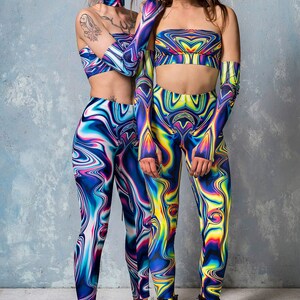 Psychedelic Clothing, Psychedelic Leggings, Trippy Leggings ...