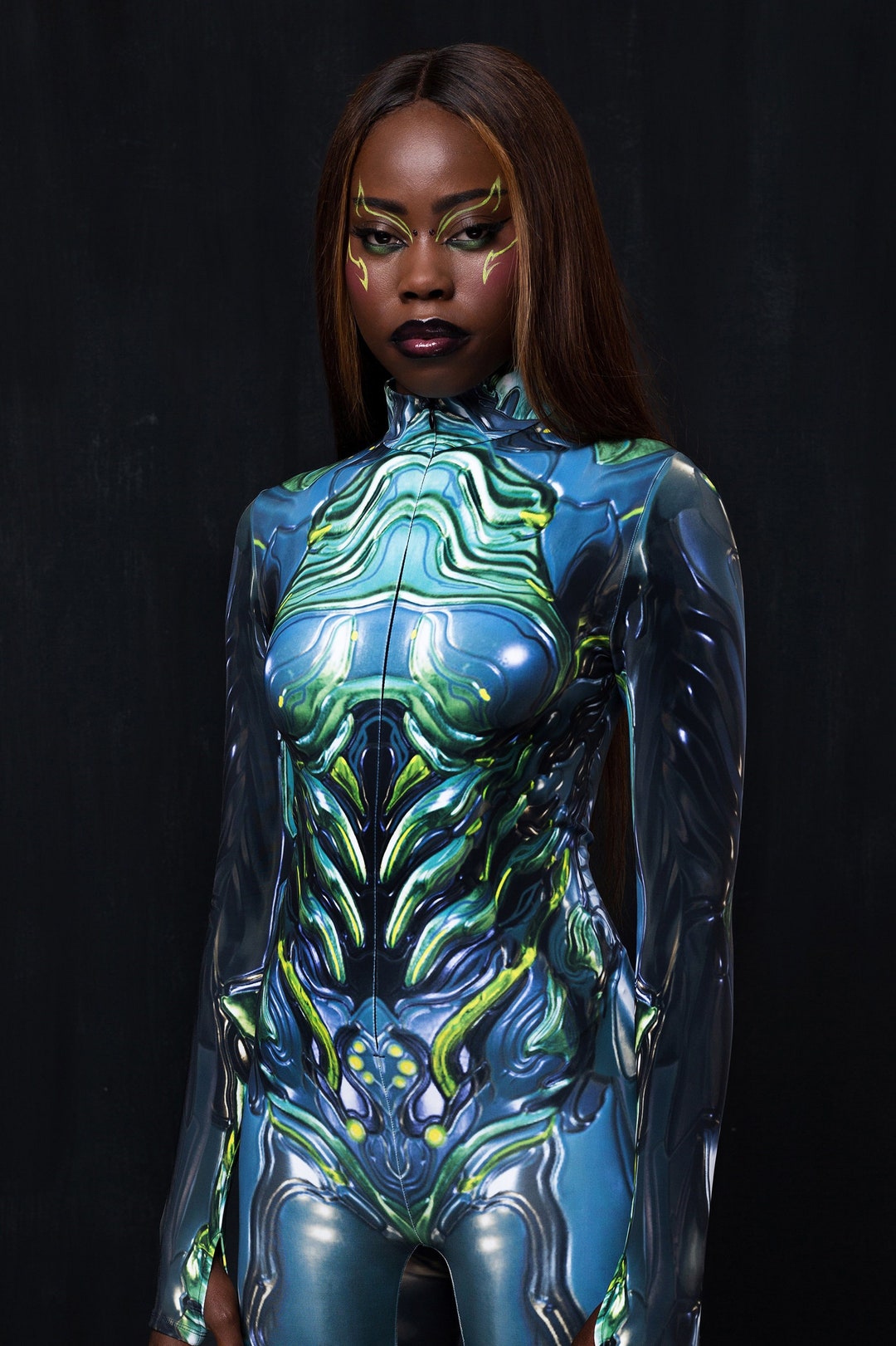 Cyborg Costume Women Alien Costume Women Halloween Costumes Women Halloween Adult Costume