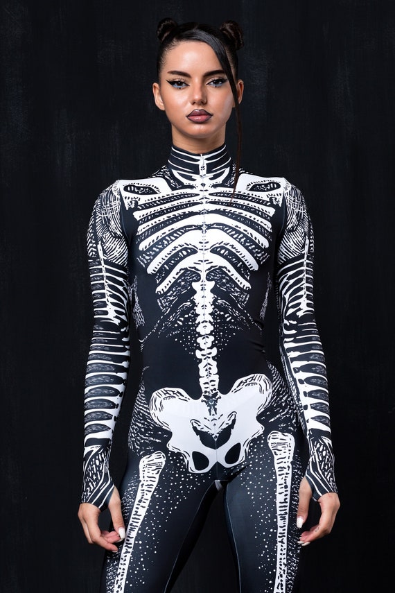 Halloween Skeleton Costume Women