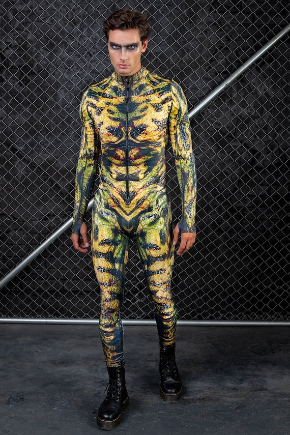 Alien Costume Zombie Costume Men Halloween Costumes for Men - Etsy