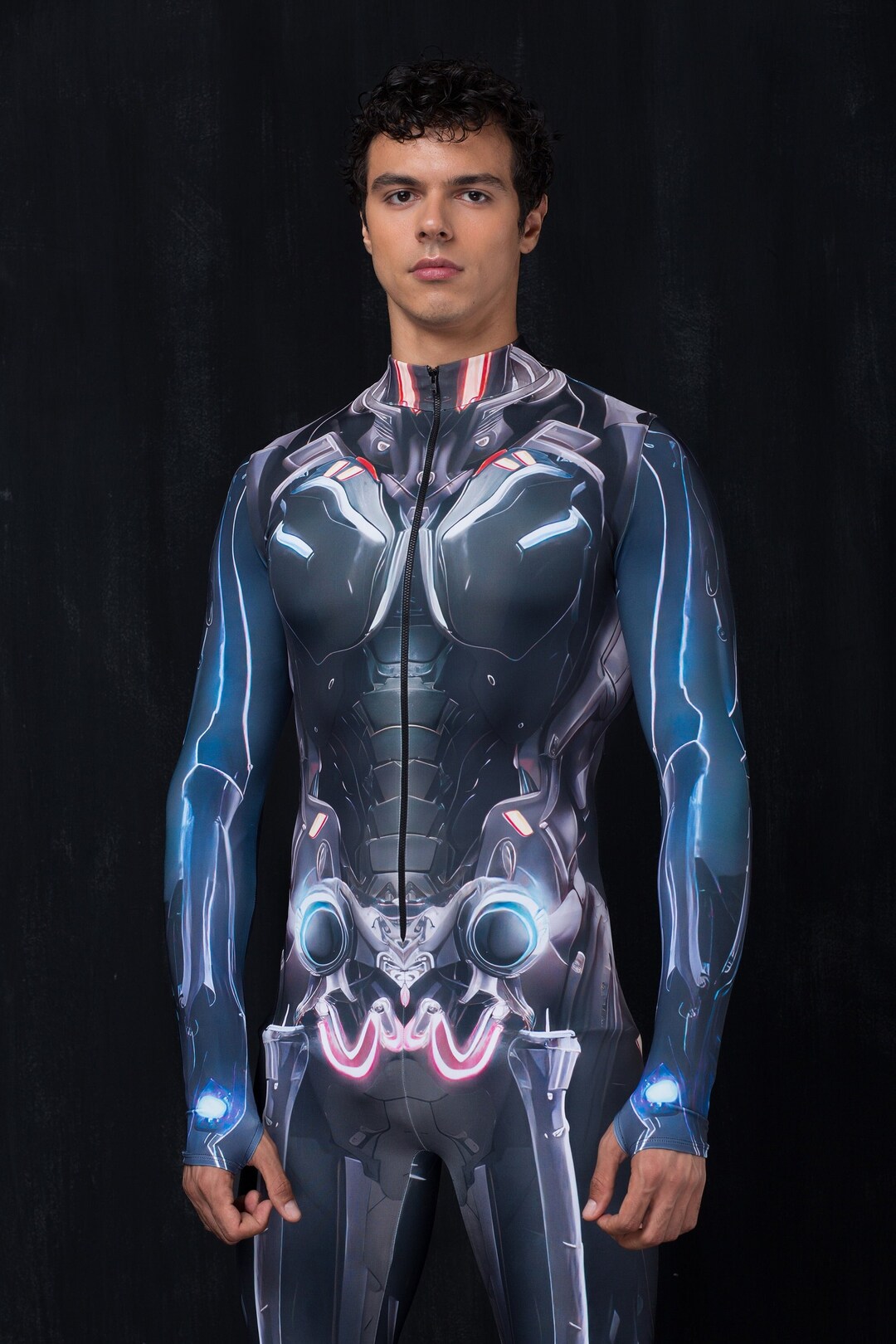 Mens Halloween Costume, Halloween Costume Man Unique, Future Skeleton ...