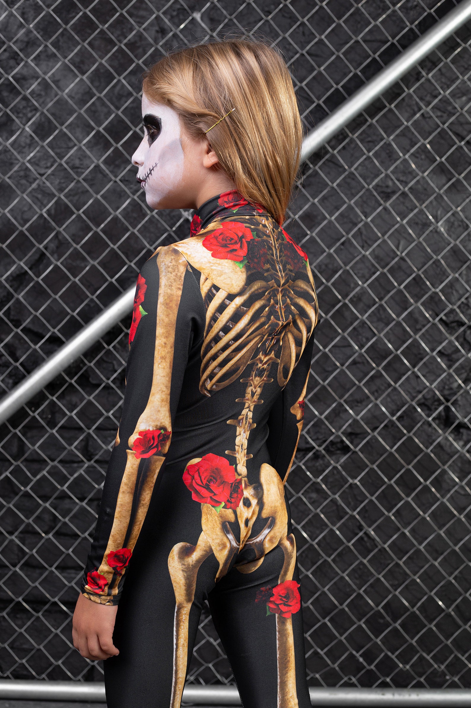 Skeleton Costume Kids Girls Skeleton Costume Kids Skeleton - Etsy