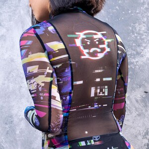 Sexy Bodysuit, Rave Catsuit, Transparent Bodysuit Woman, Mesh Catsuit ...