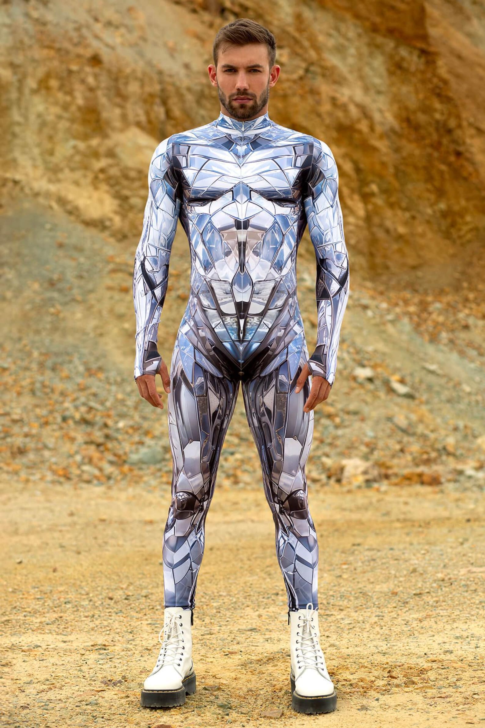 Rave Costume Man, Festival Costume, Rave Outfit Men, Burning Man ...