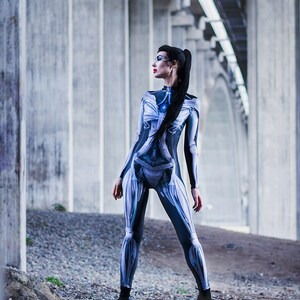Cyborg Costume, Cosplay Costume Women, Cyberpunk Costume, Festival ...