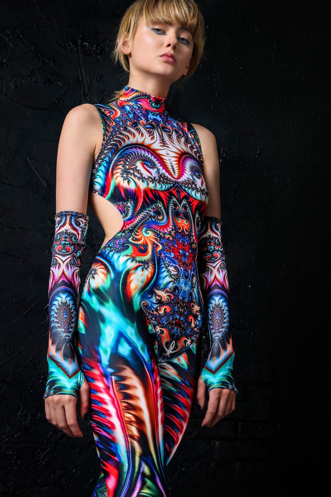 Rave Outfit Festival Kleidung Frauen Rave Catsuit Rave - Etsy Österreich