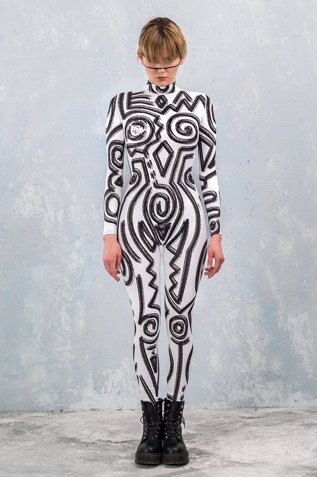 Psychedelic Bodysuit, Rave Bodysuit, Psychedelic Clothing, Burning Man ...