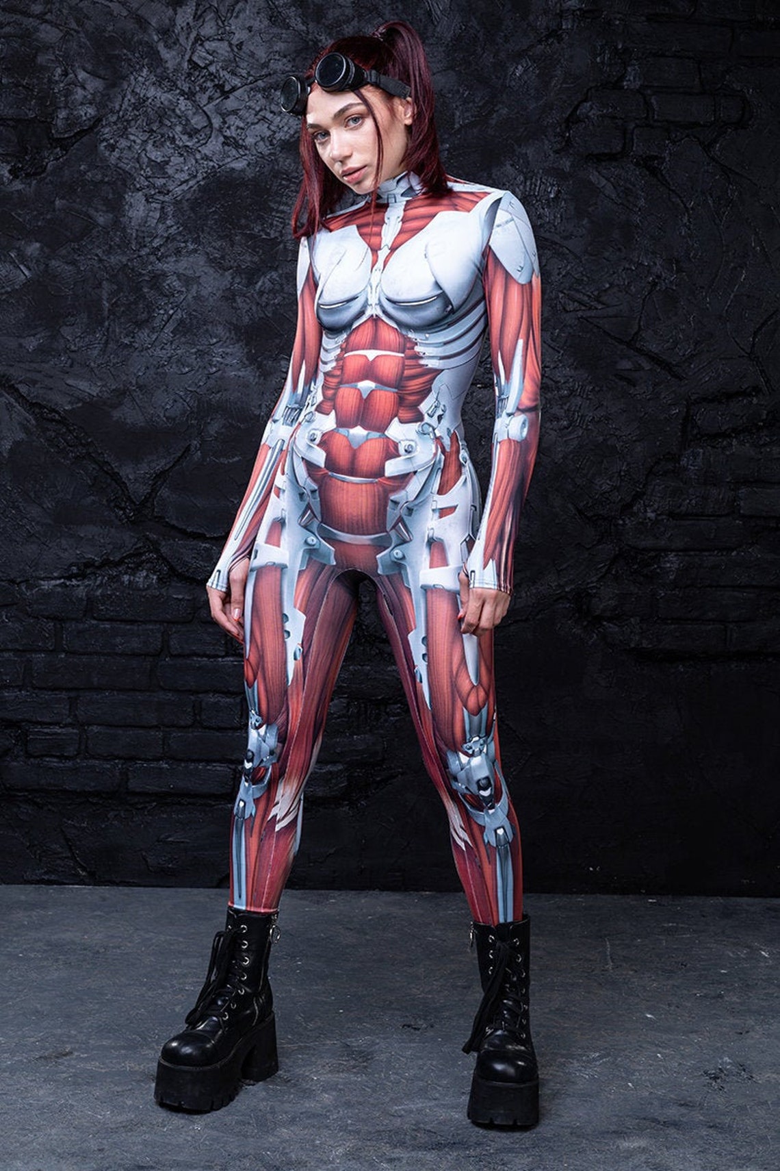 Cyborg Costume Women Robot Costume Sexy Cosplay Costume Etsy