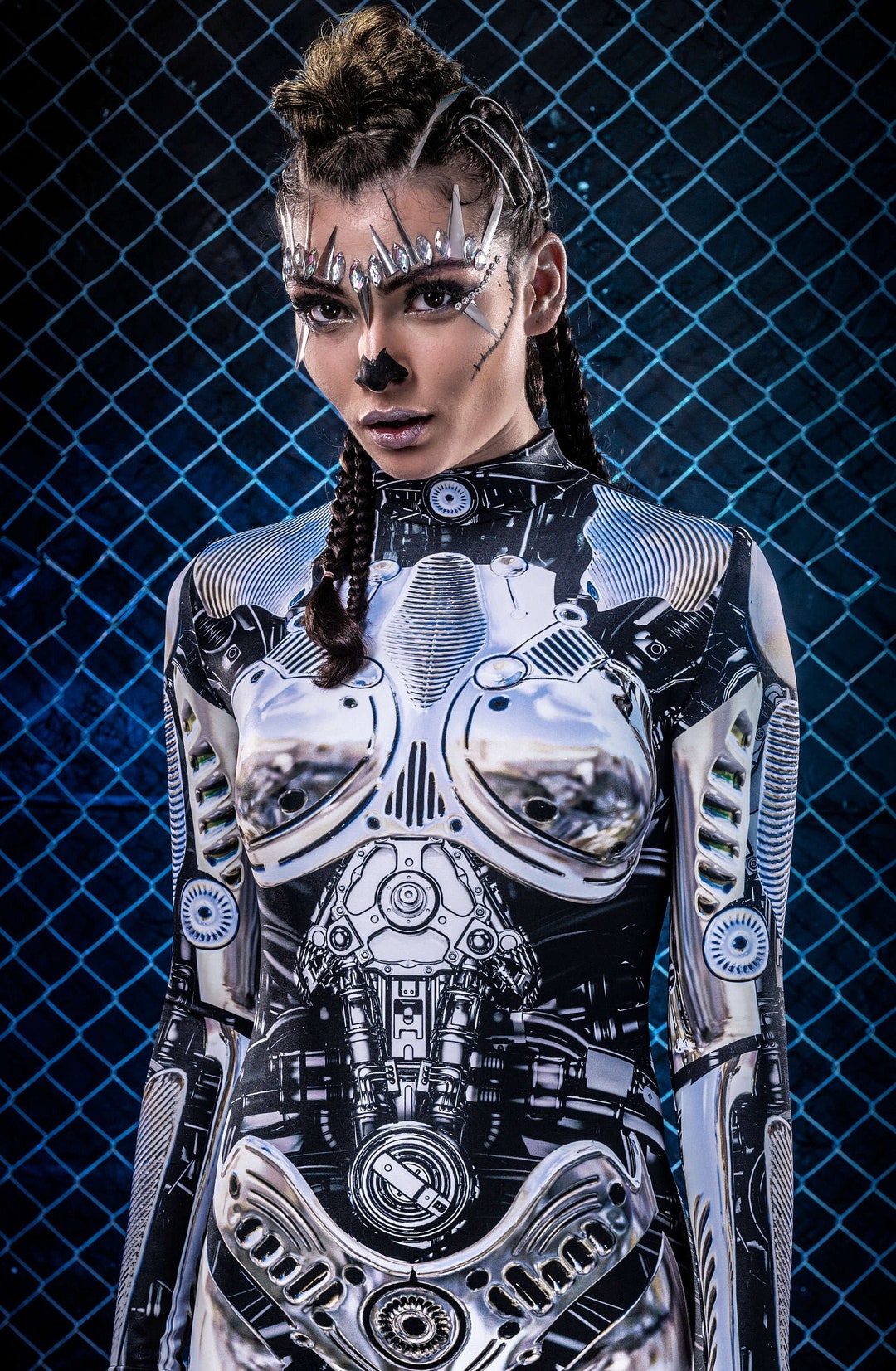Festival Costumes For Women Futuristic Clothing Rave Costume Etsy
