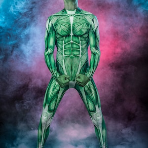 Men's Muscle Costume, Halloween Costume Mens, Mens Warrior Costume ...