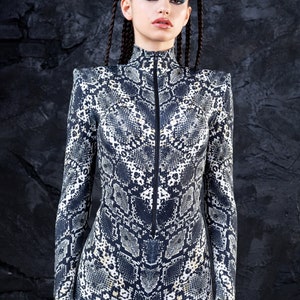 Snake Costume Women, Animal Print Bodysuit, Halloween Costume Women ...