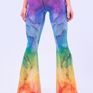 Rave Outfit, Festival Set, Pride Pants, Rave Clothing, Mesh Crop Top ...