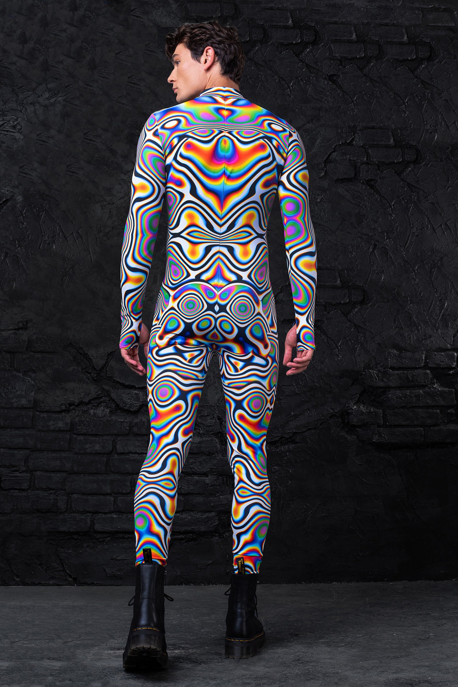 Rave Bodysuit Men Music Festival Male Costume Rave Clothing - Etsy