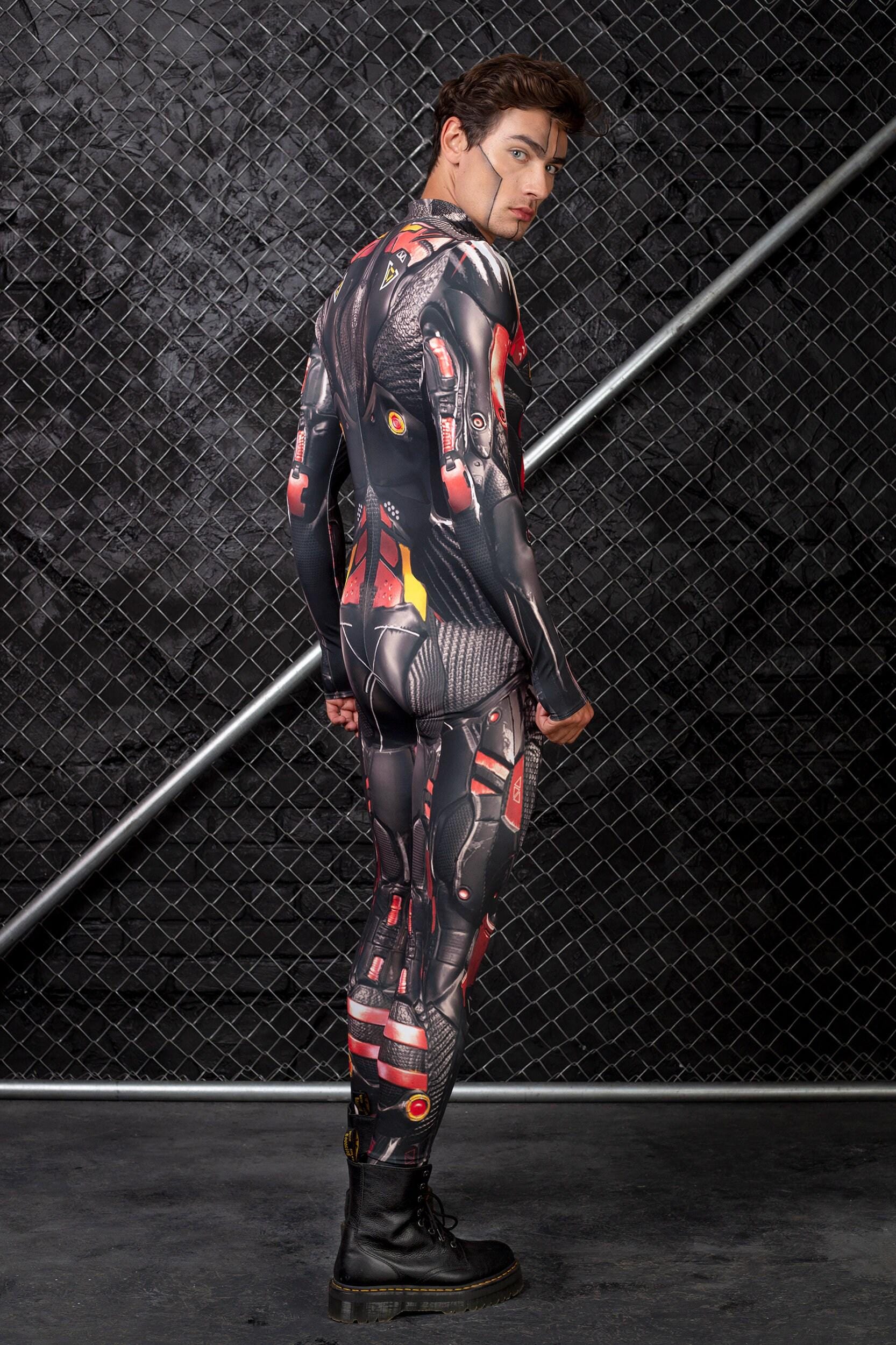 Armor Costume Men, Halloween Costumes for Men, Robot Costume, Mens ...