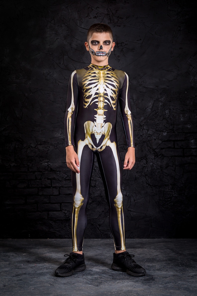 Skeleton Costume Kids Skeleton Costume Skeleton Costume - Etsy