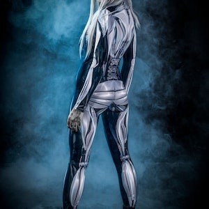Cyborg Costume Cosplay Costume Women Cyberpunk Costume - Etsy