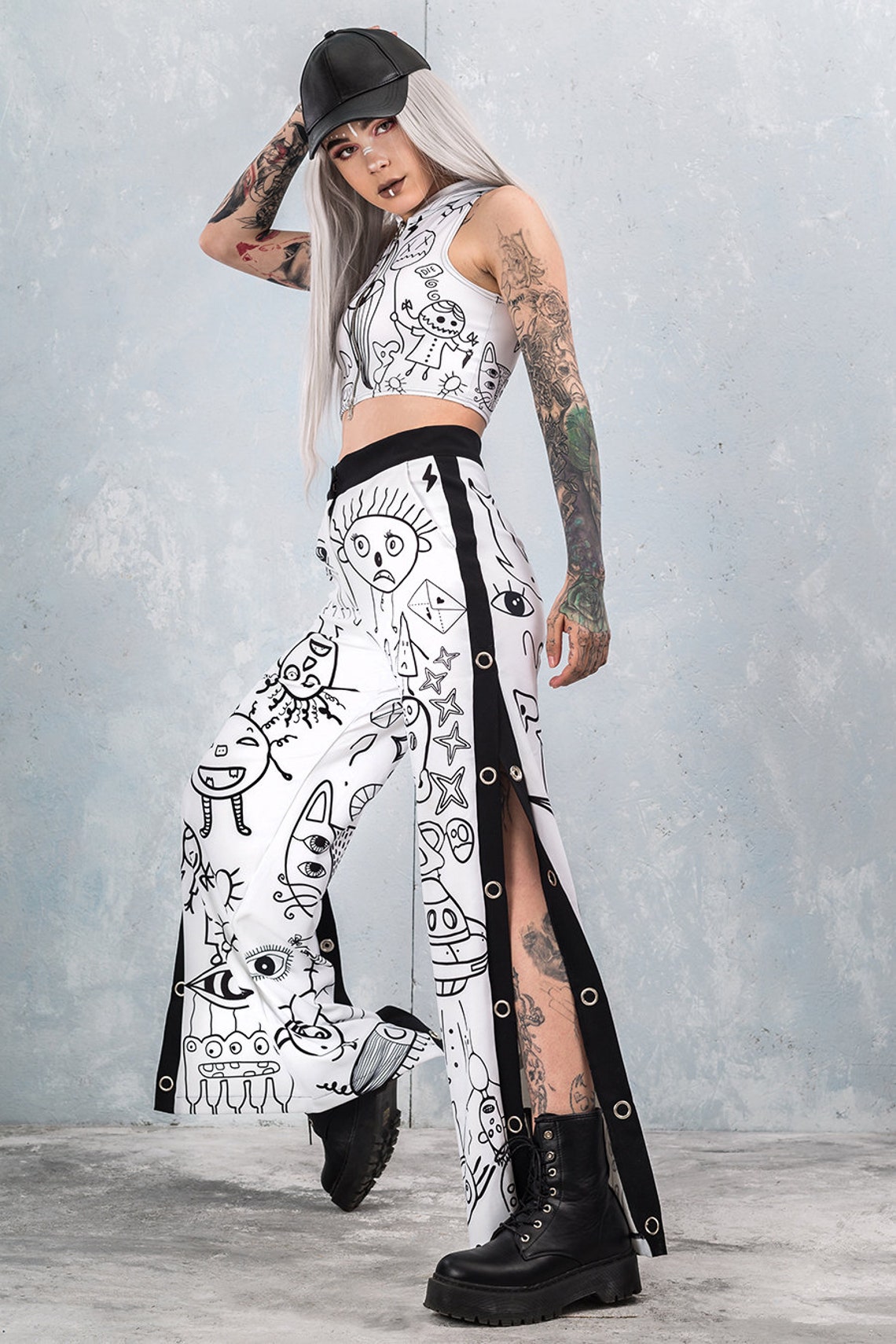 Plus Size Rave Pants Plus Size Clothing Sexy Palazzo Pants | Etsy