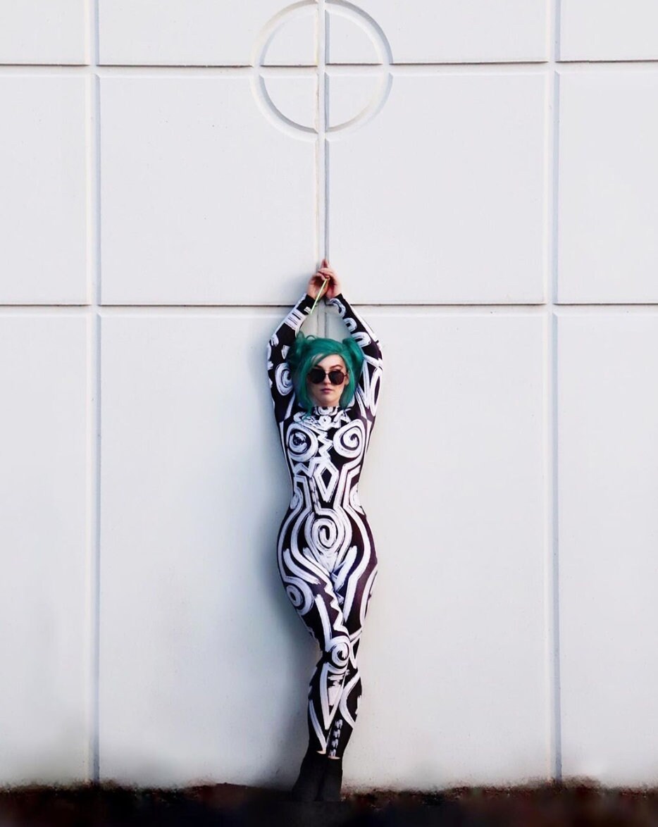 Rave Bodysuit Festival Bodysuit Rave Outfit Rave Clothing | Etsy