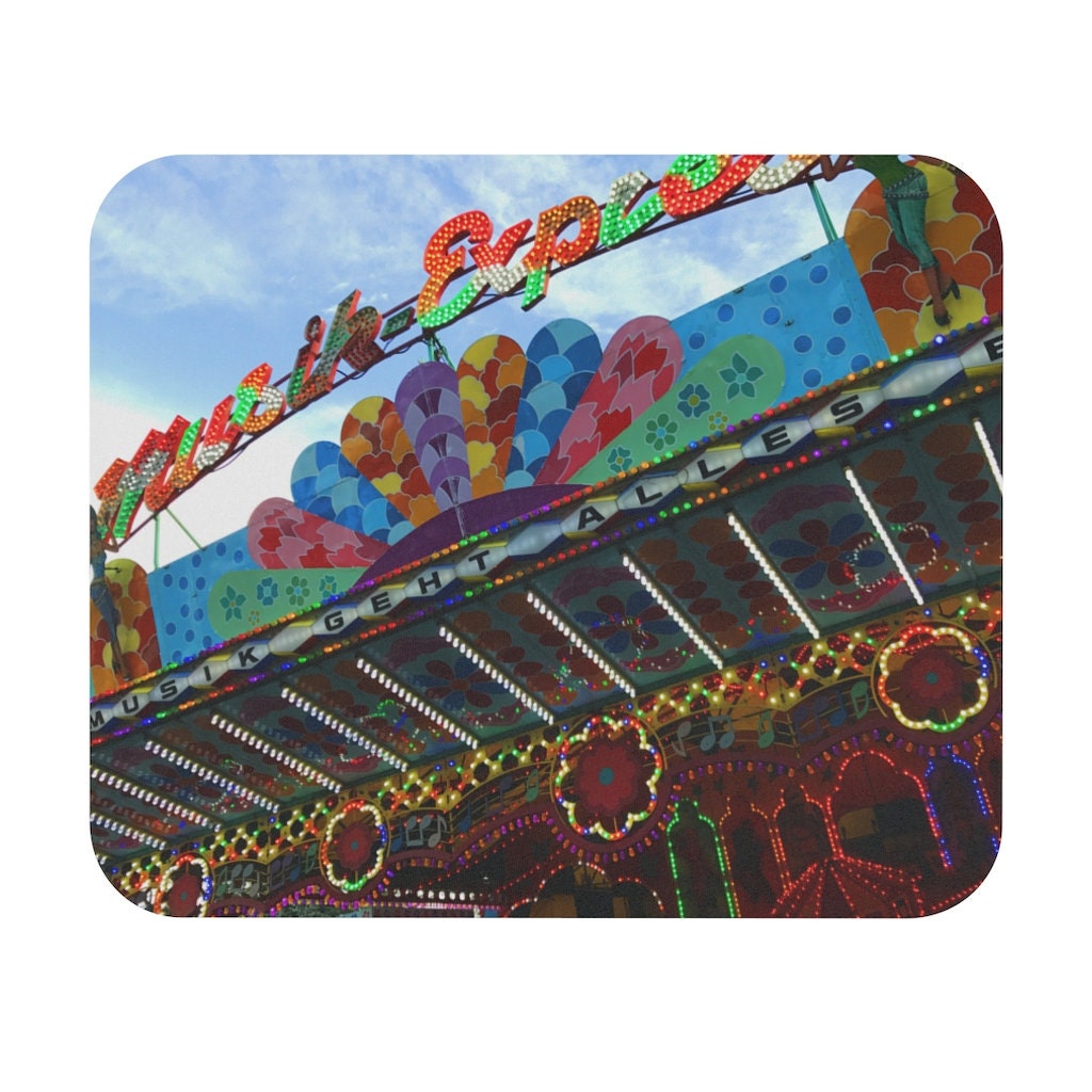 Amusement Park Fair Ride, Carnival, Music Express, Himalaya Colorful ...