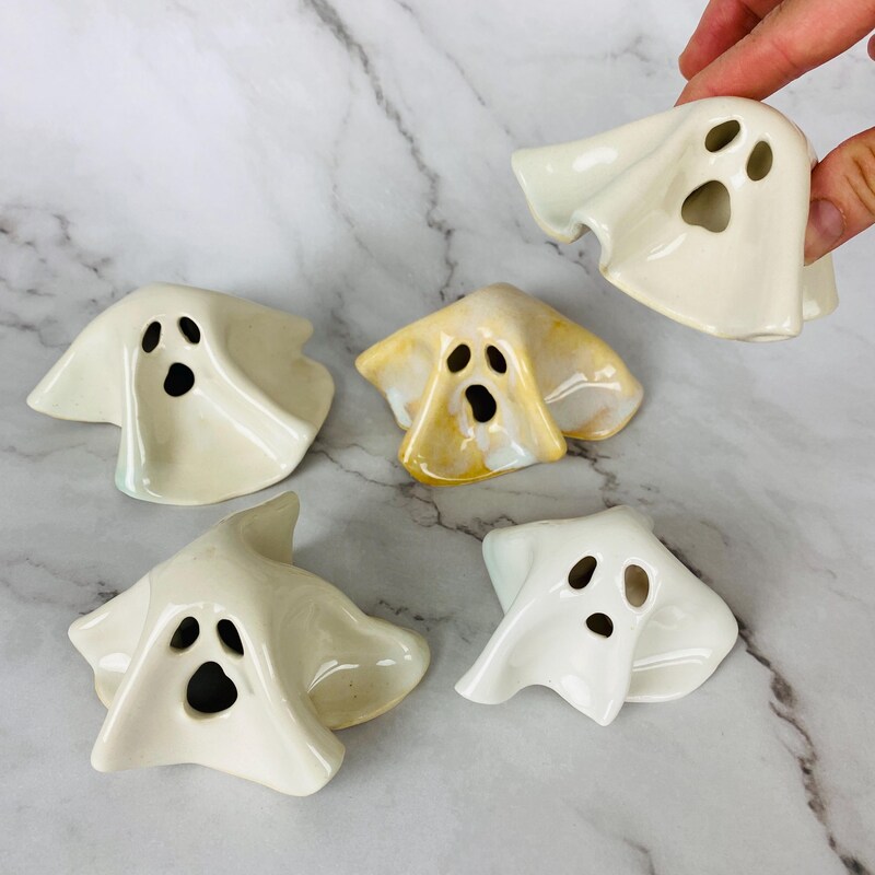 Ceramic Ghosts - Etsy