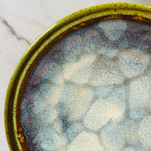 Small Dish Set, Bowl Set, Ceramic, Green Speckled, Pottery, Trinket ...