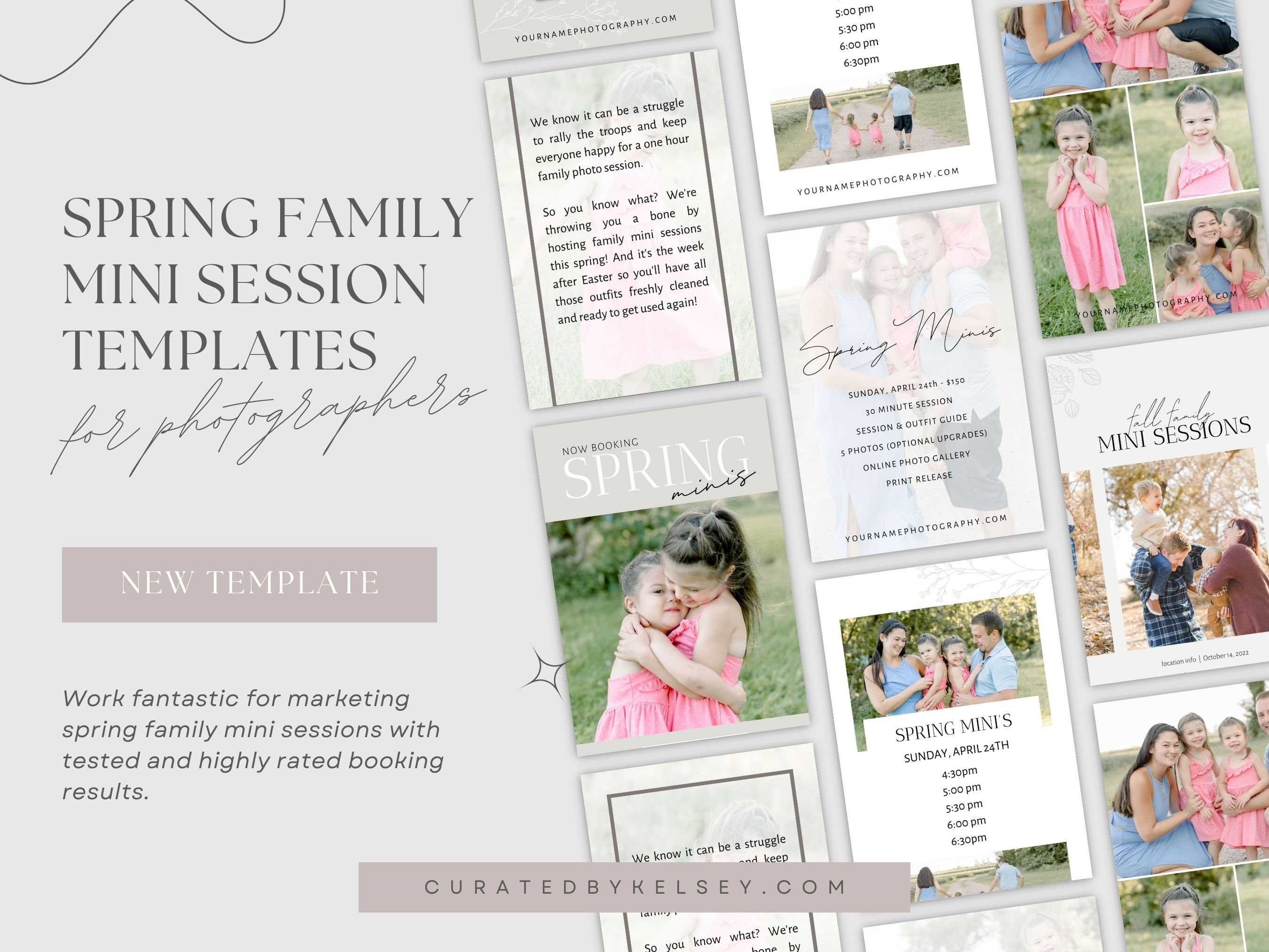 Canva Mini Session Instagram Story Templates for Photography | Senior ...