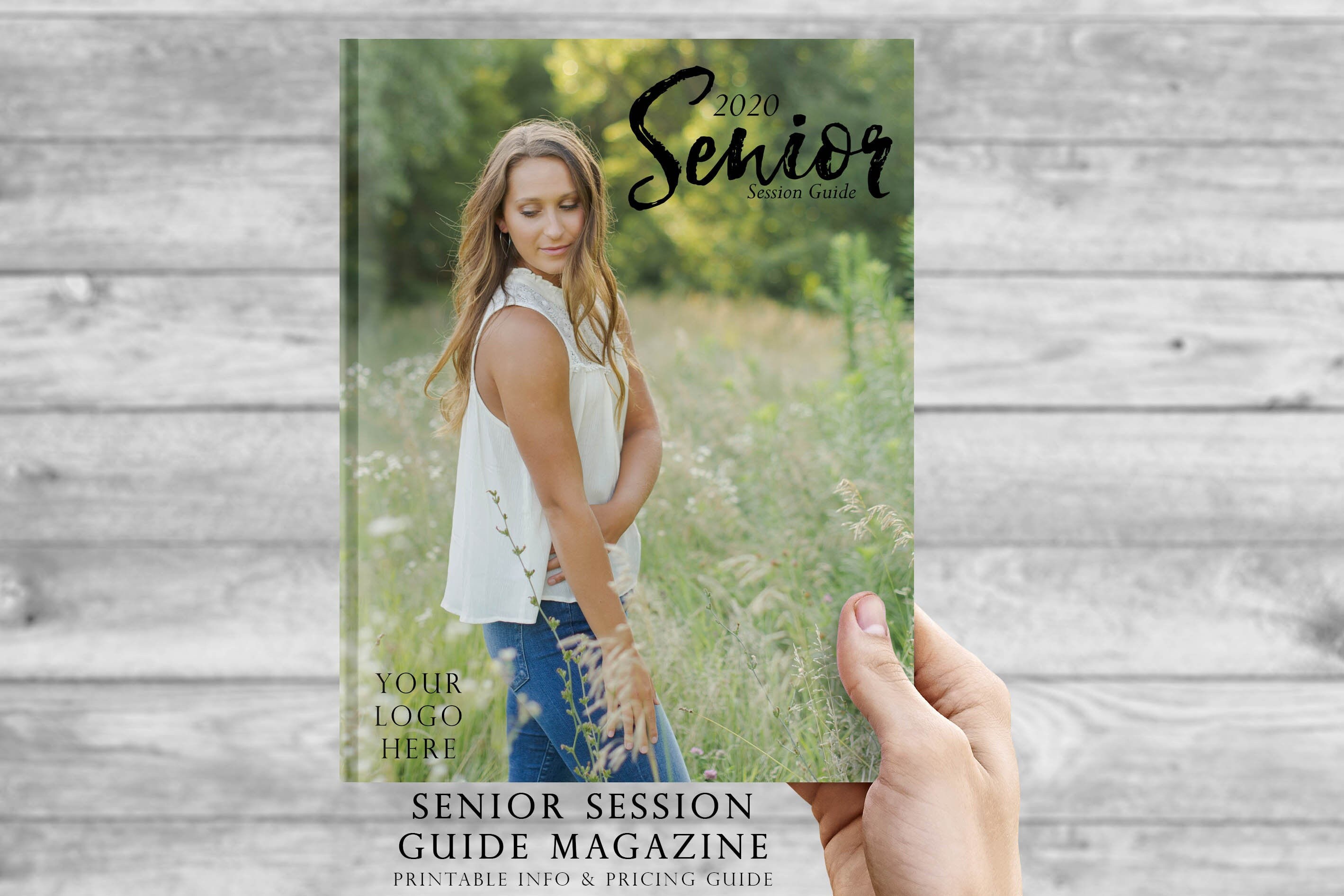 Magazine Template - Senior Photography Marketing / Senior Photography ...