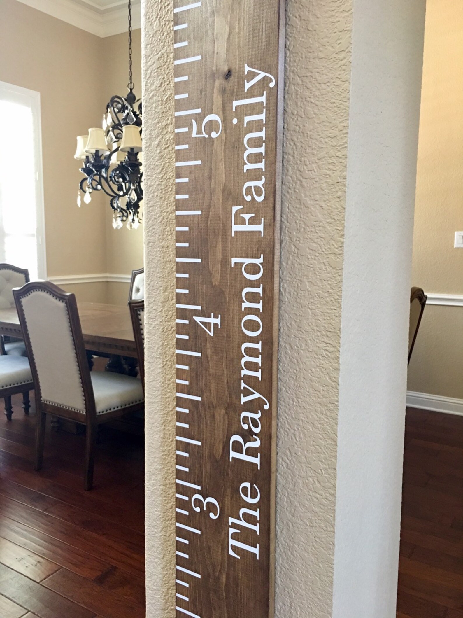 Personalized Growth Chart Ruler Wood Growth Chart Growth | Etsy