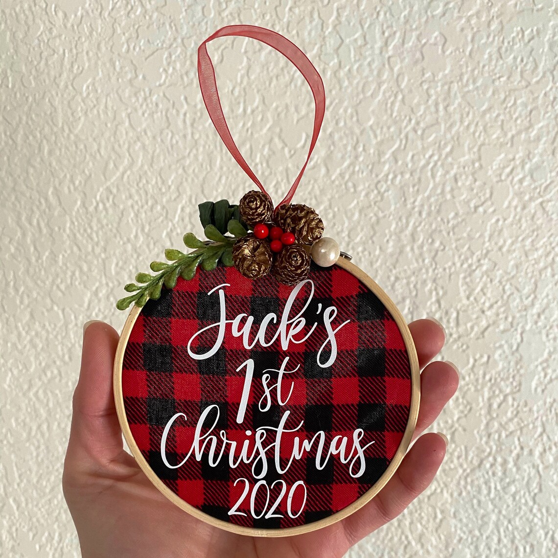 First Christmas Ornament Personalized Christmas Ornaments | Etsy