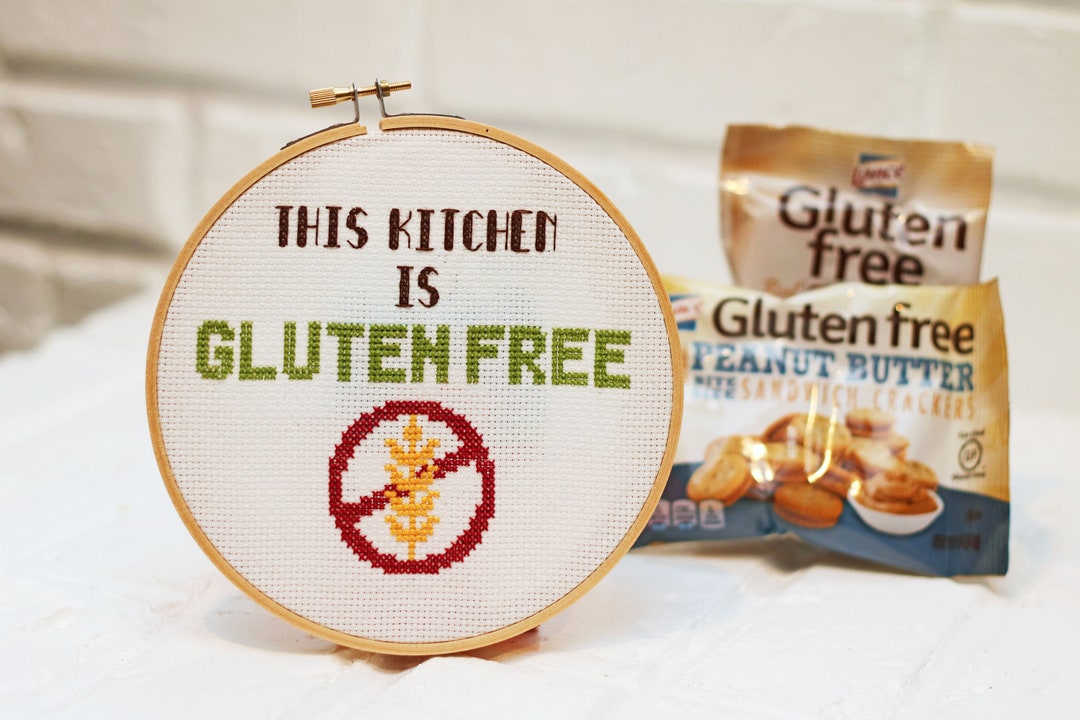 GLUTEN FREE Kitchen *cross Stitch Pattern DOWNLOAD* - Etsy