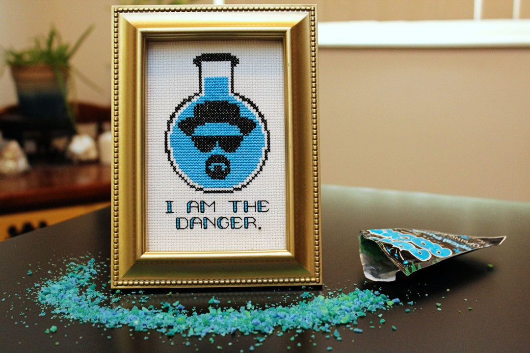 Breaking Bad Heisenberg Cross Stitch *PATTERN DOWNLOAD* - Etsy
