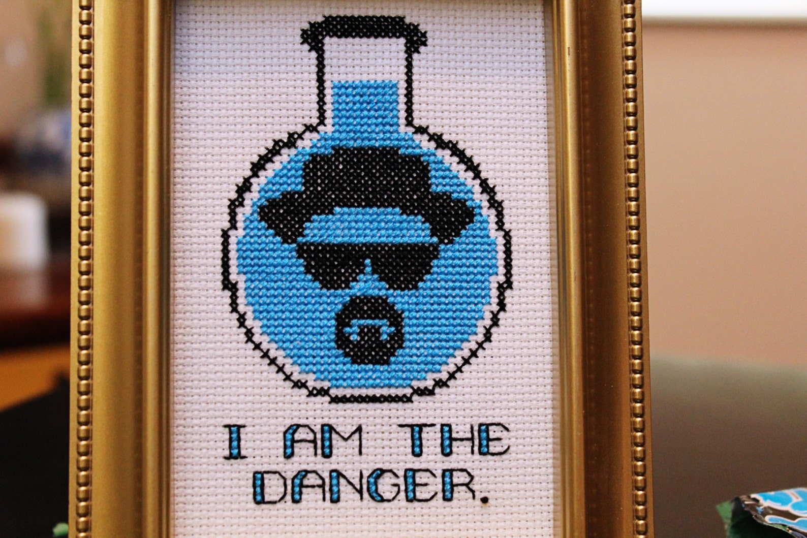 Breaking Bad Heisenberg Cross Stitch PATTERN DOWNLOAD - Etsy