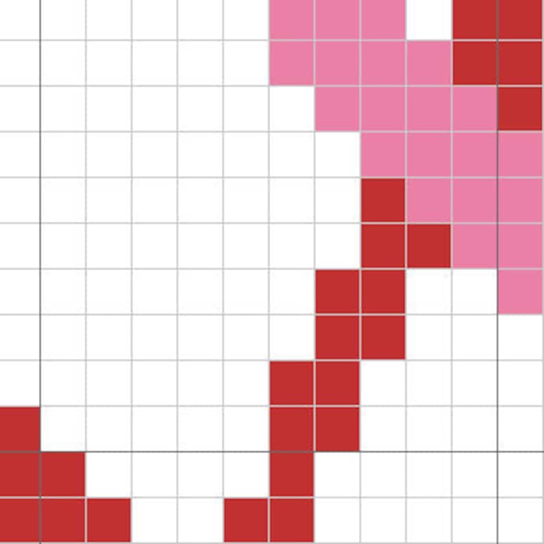 Interlocking Hearts Cross Stitch PATTERN PDF File - Etsy UK