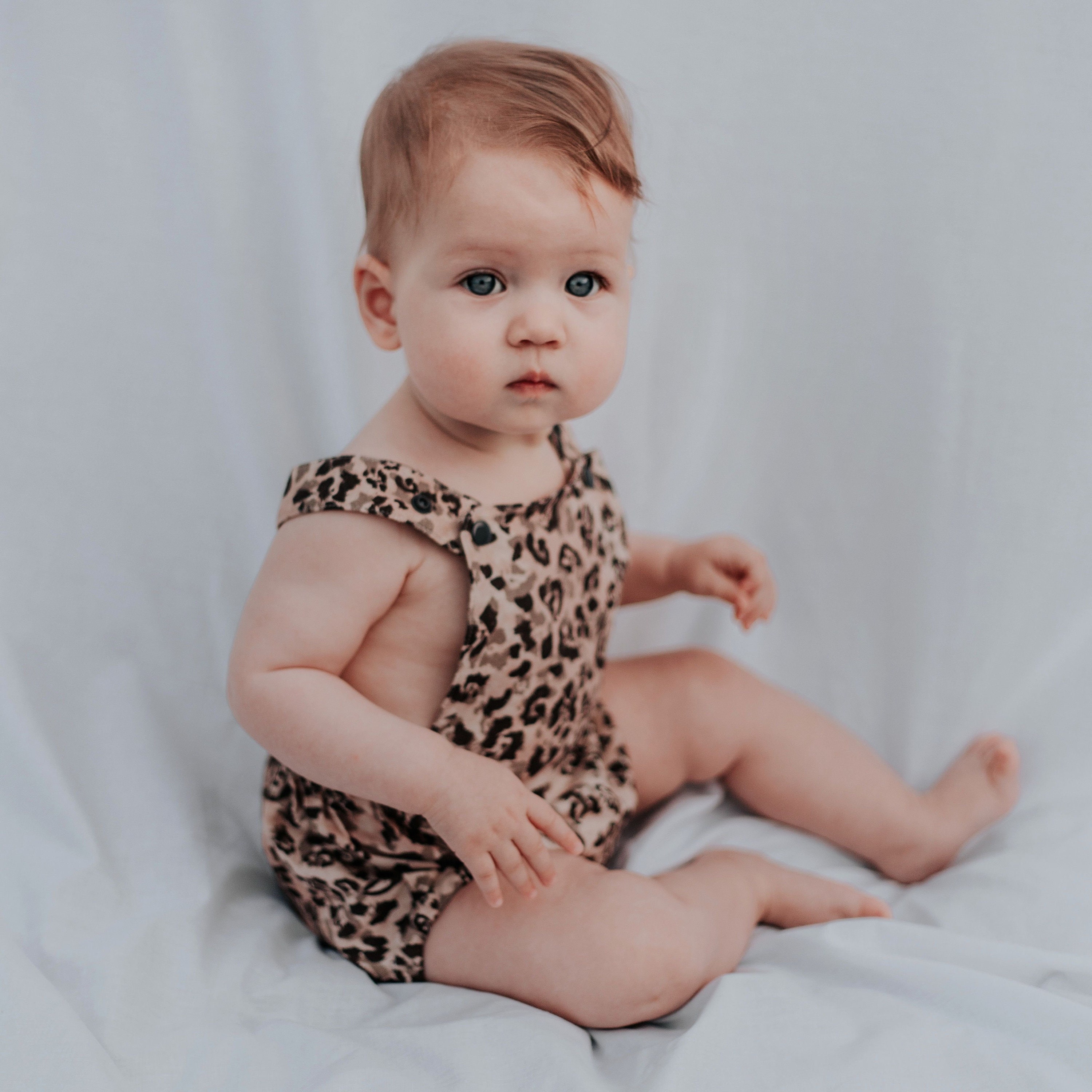 Baby Spotted Leopard Buttery Soft Viscose Made From