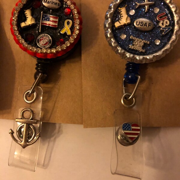 Military Badge Reels - Etsy