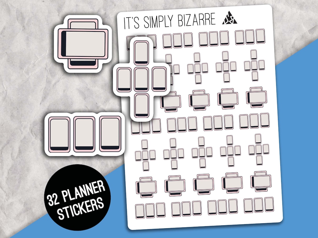 Tarot Card Spread Stickers, Planner Sticker Sheet, Tarot Tracking ...