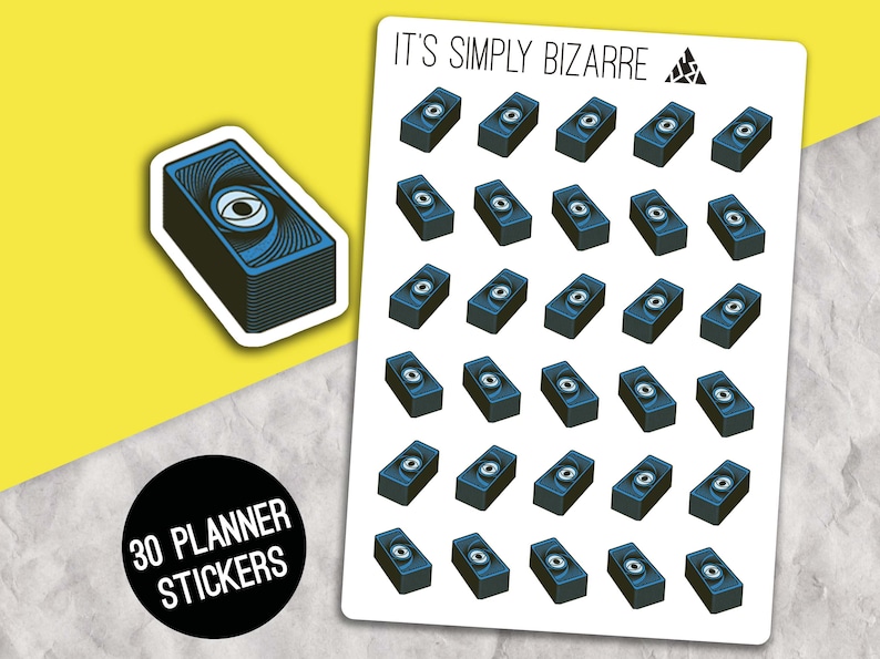 Tarot Card Deck Stickers, Planner Sticker Sheet, Tarot Tracking, Tarot ...