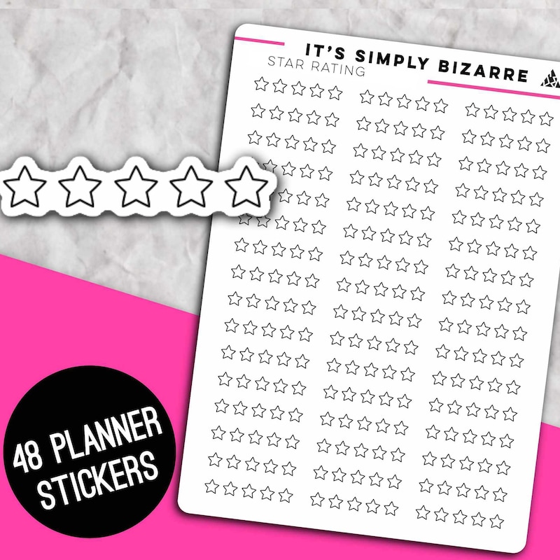 Bullet Journal Sticker - Etsy UK