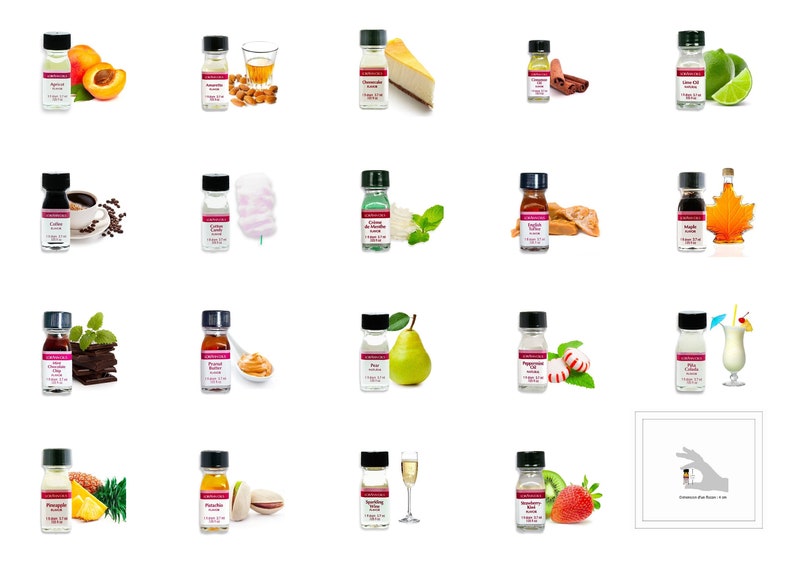 Extra Strong Aroma Lorann 3.7 Ml Various Flavors Sold - Etsy Canada