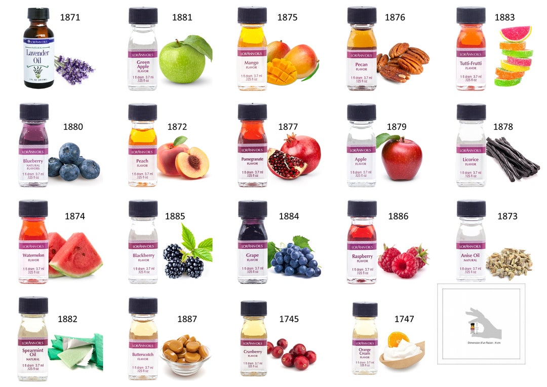 Lorann Extra Strong Aroma 3.7 Ml Various Flavors Sold Individually - Etsy