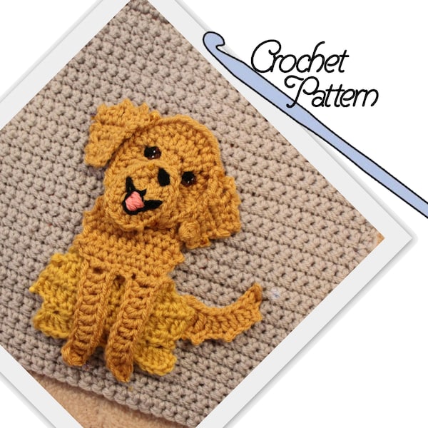 Golden Retriever Pattern - Etsy