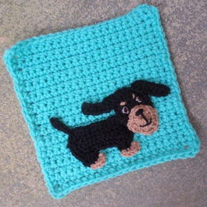 PATTERN: Dachshund Patch // Patchwork Puppy Project // Applique ...