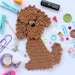 PATTERN: Toy Poodle Patch // Patchwork Puppy Project // - Etsy