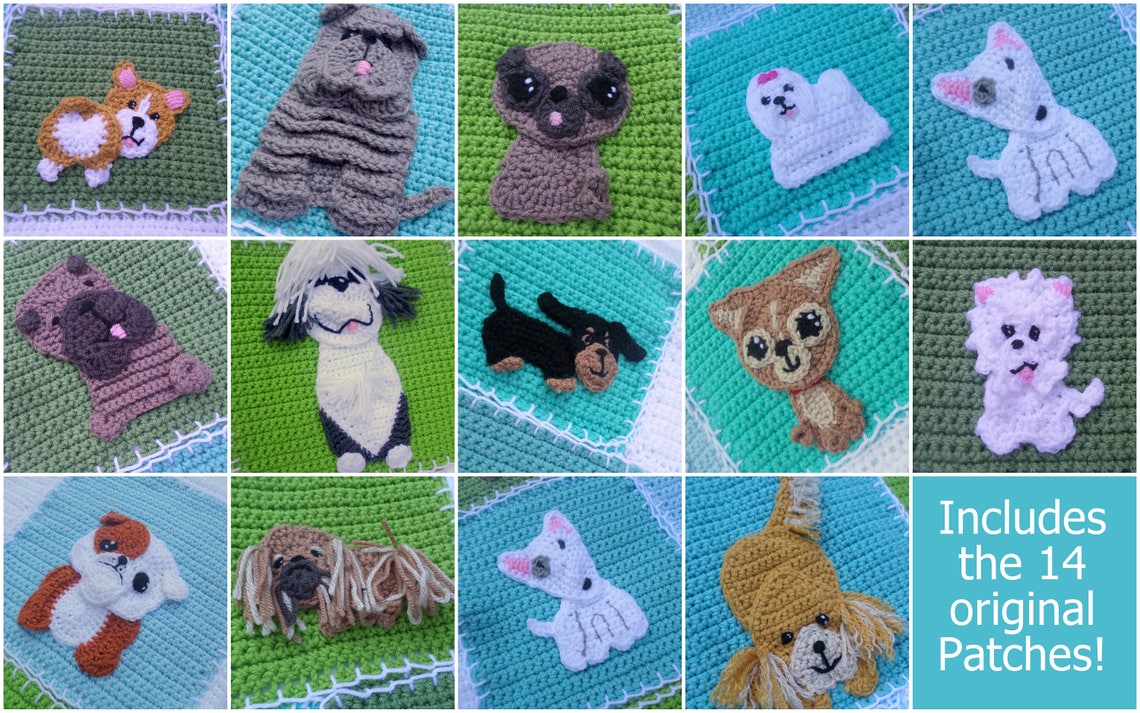 PATTERN COLLECTION: the Complete Patchwork Puppy Project - Etsy Canada